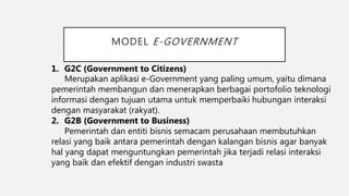 Komputer dan pemerintahan | PPTX