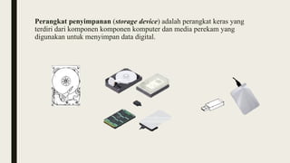 Komputer Dasar - komponen hardware komputer | PPT