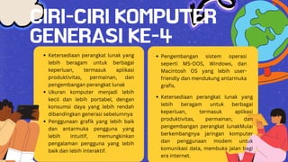 Komputer berdasarkan generasinya. generasi 4 | PDF
