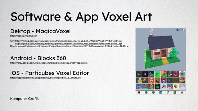 Voxel Grafik | PPT
