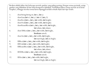 Komputer grafik 1 | PDF