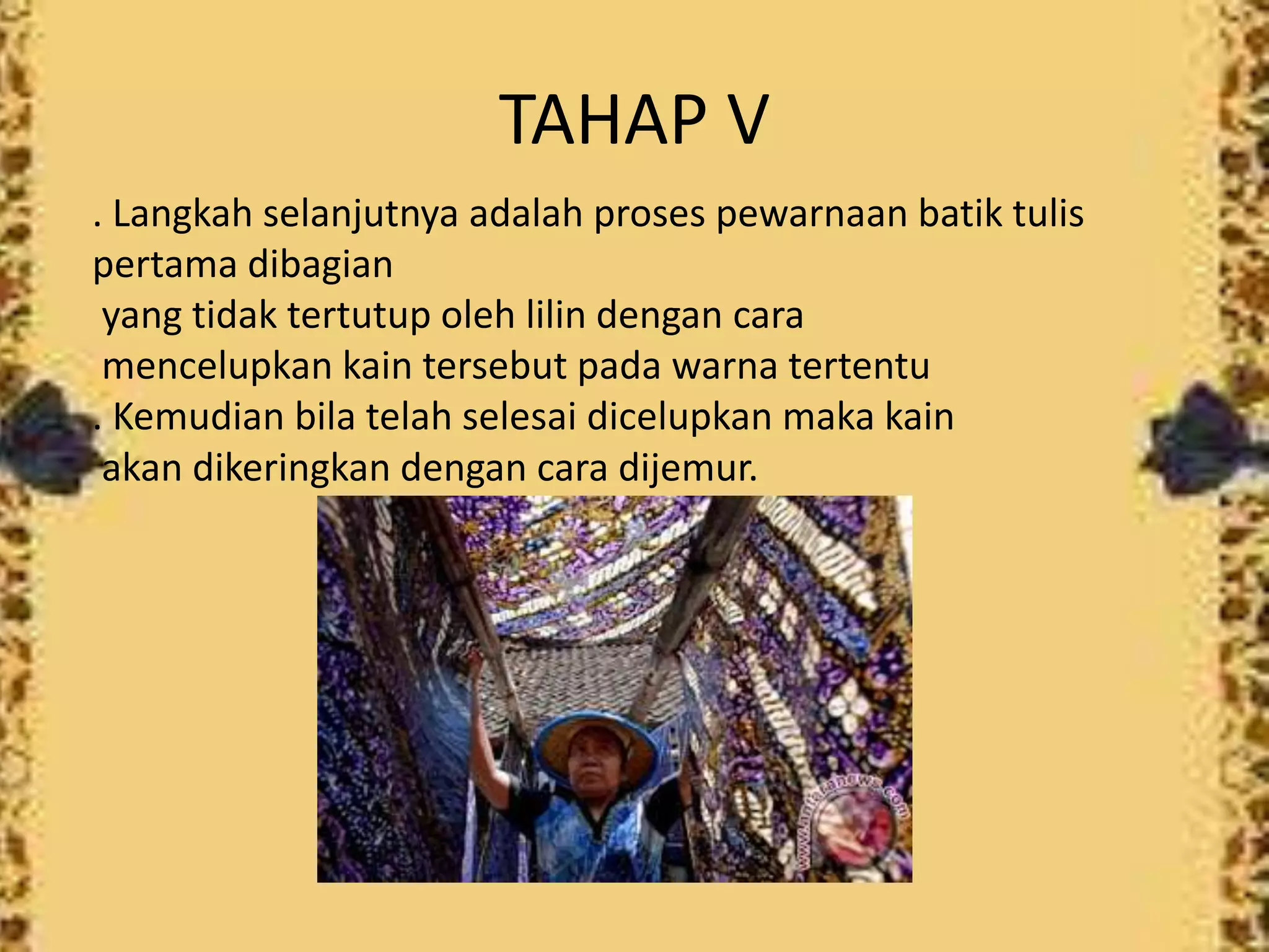 Tutorial Teknik Membatik | PPTX