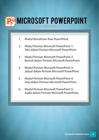 Modul teknologi maklumat dan komunikasi - my computer (komputer saya) | PDF