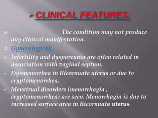 Uterine malformation | PPTX