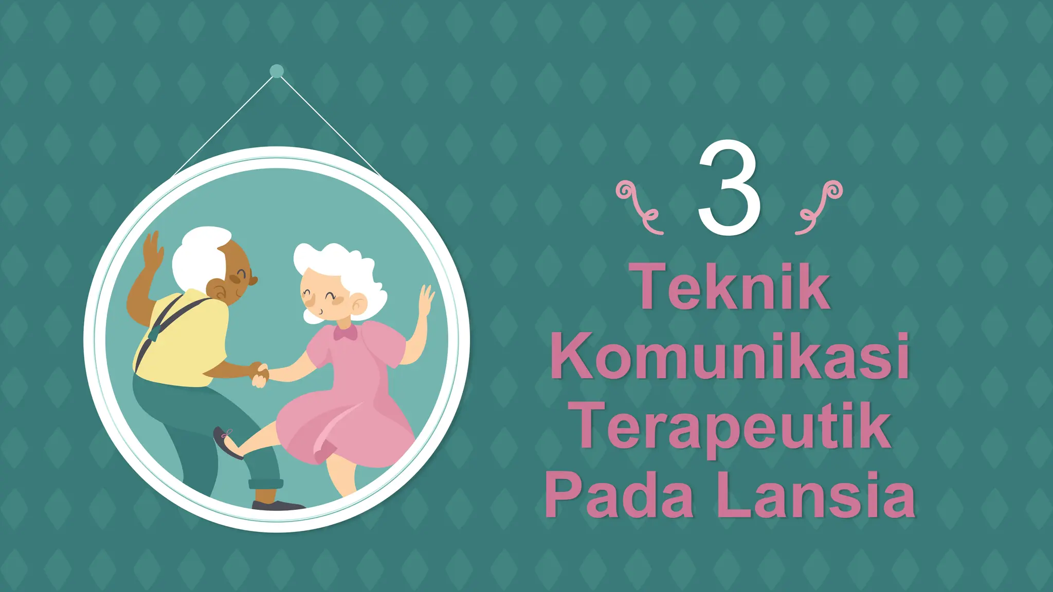 komunikasi terapeutik pada lansia dalam keperawatan | PPTX