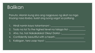 Komunikasyon at Pananaliksik sa Wika at Kulturang Pilipino | PPTX