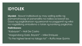 Komunikasyon at Pananaliksik sa Wika at Kulturang Pilipino | PPTX