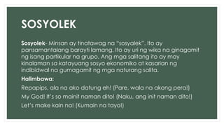 Komunikasyon at Pananaliksik sa Wika at Kulturang Pilipino | PPTX