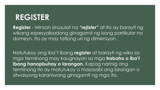 Komunikasyon at Pananaliksik sa Wika at Kulturang Pilipino | PPTX