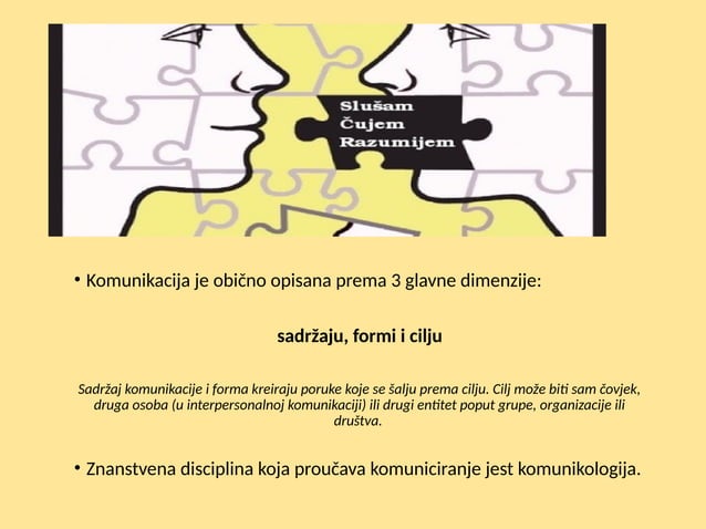 KOMUNIKACIJA i vrste komunikacije koje imamo | PPTX