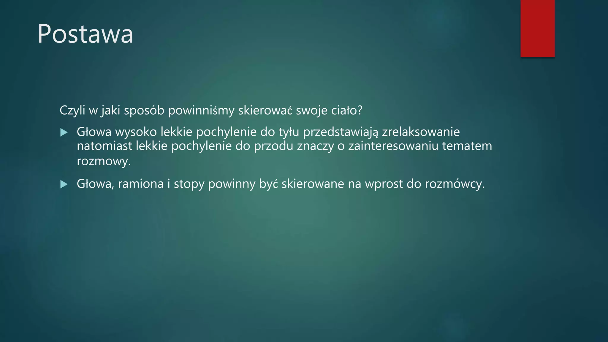 Komunikacja niewerbalna | PPTX