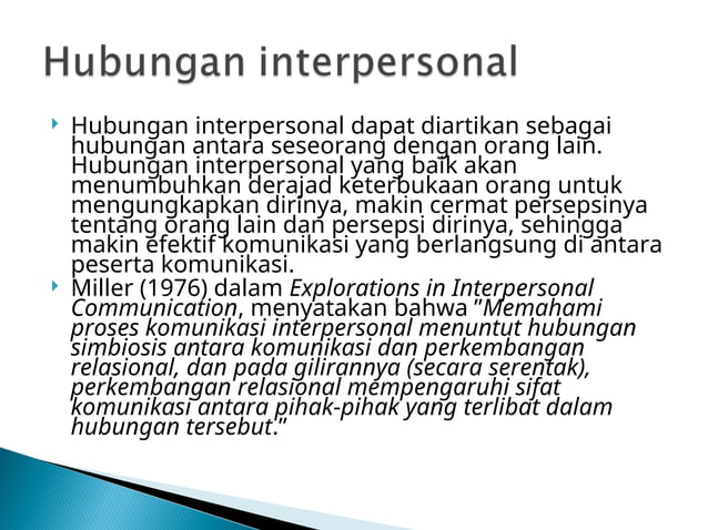 komunikasi-interpersonal komunikasi interpersonal | PPT