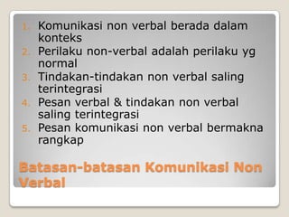Komunikasi non-verbal | PPTX