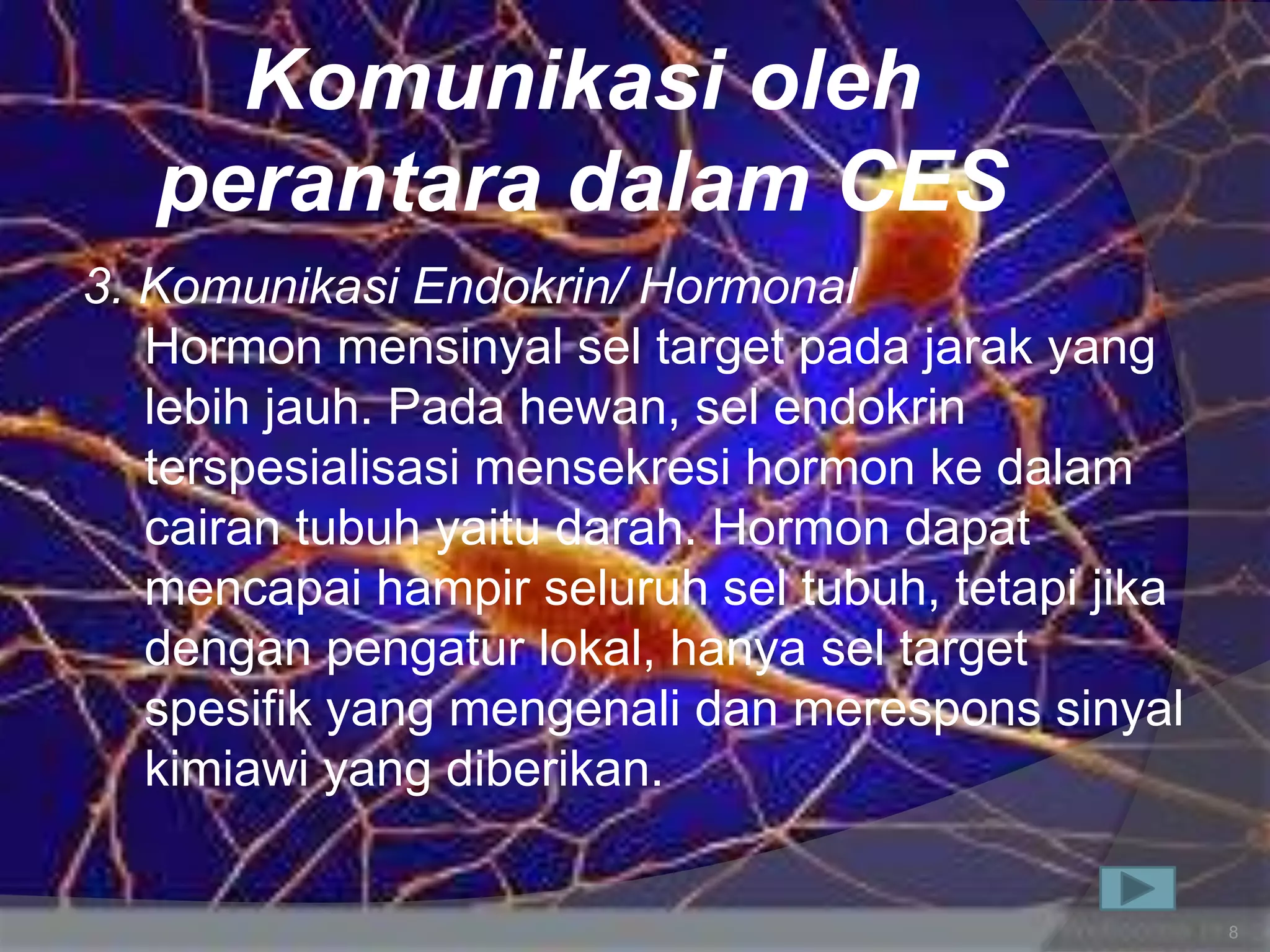 Komunikasi antar sel | PPTX