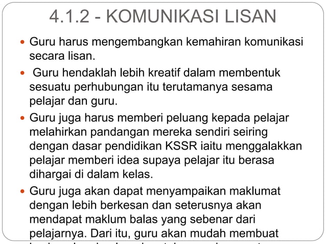 Komunikasi berkesan di dalam dan luar bilik darjah | PPTX