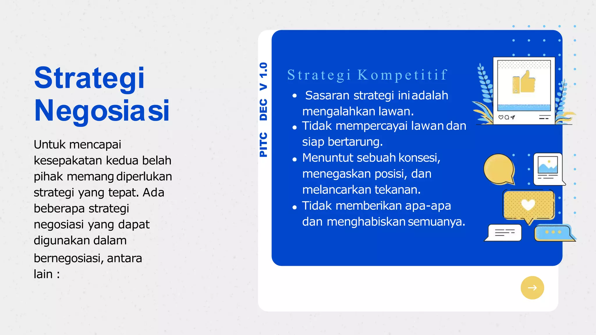 KOMUNIKASI BISNIS - NEGOSIASI (4EA21) | PPTX