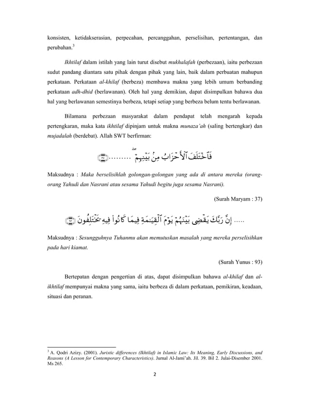 Adab perbezaan pendapat | PDF