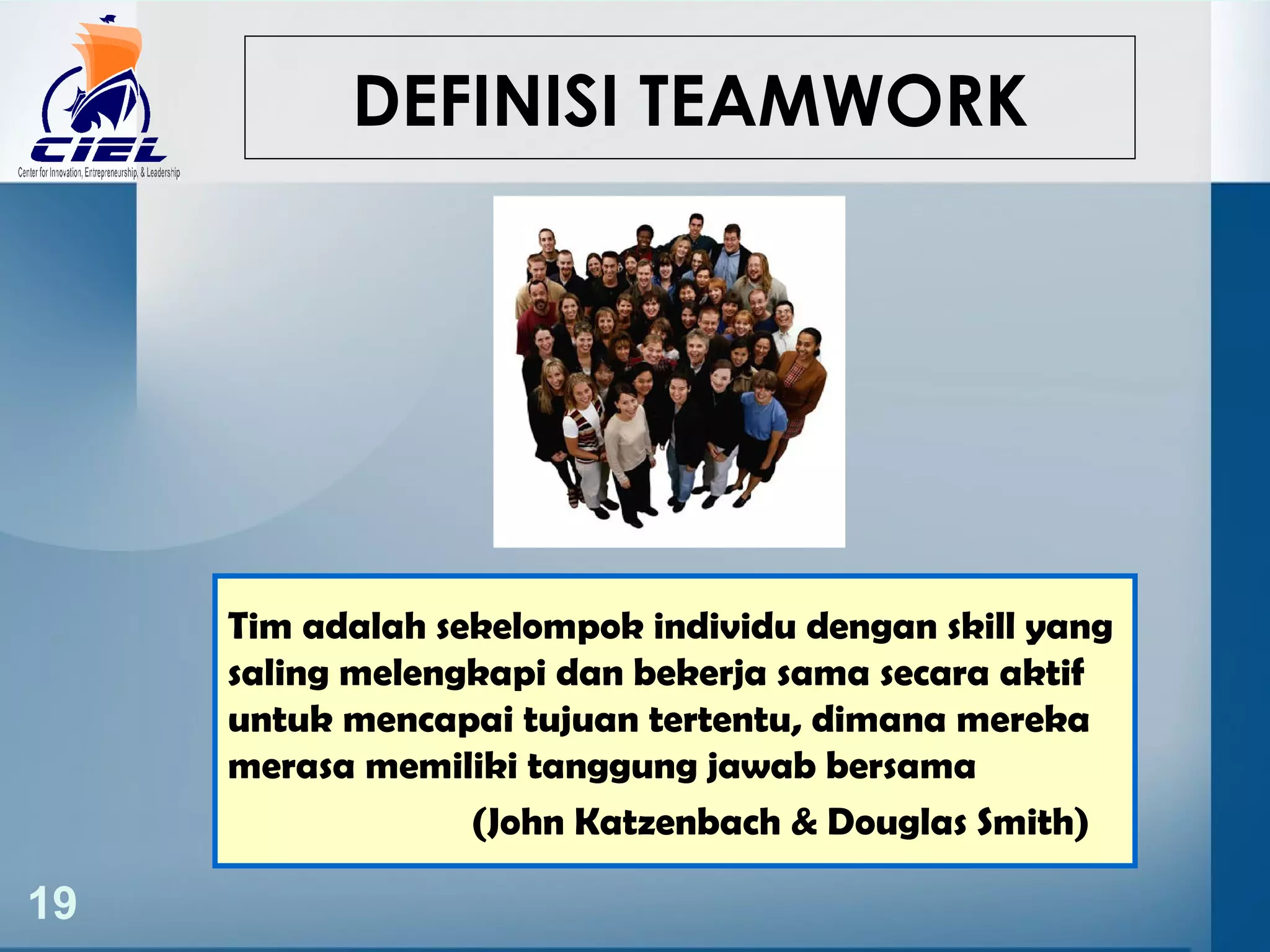 Komunikasi Dalam Tim | PPT