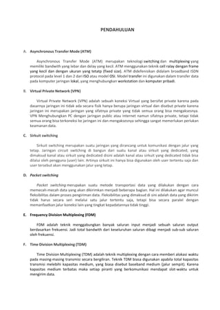 Komunikasi data | PDF