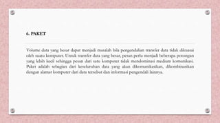 Kelompok 5 Komunikasi data | PPTX
