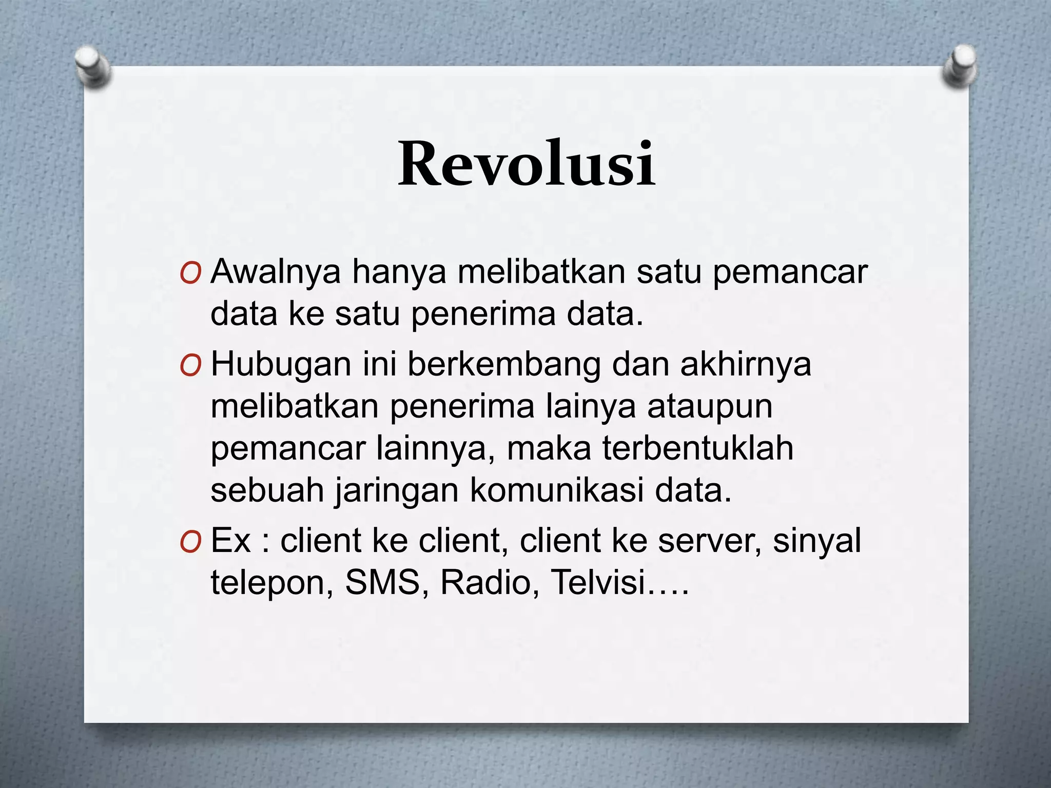 Komunikasi data1 | PPTX