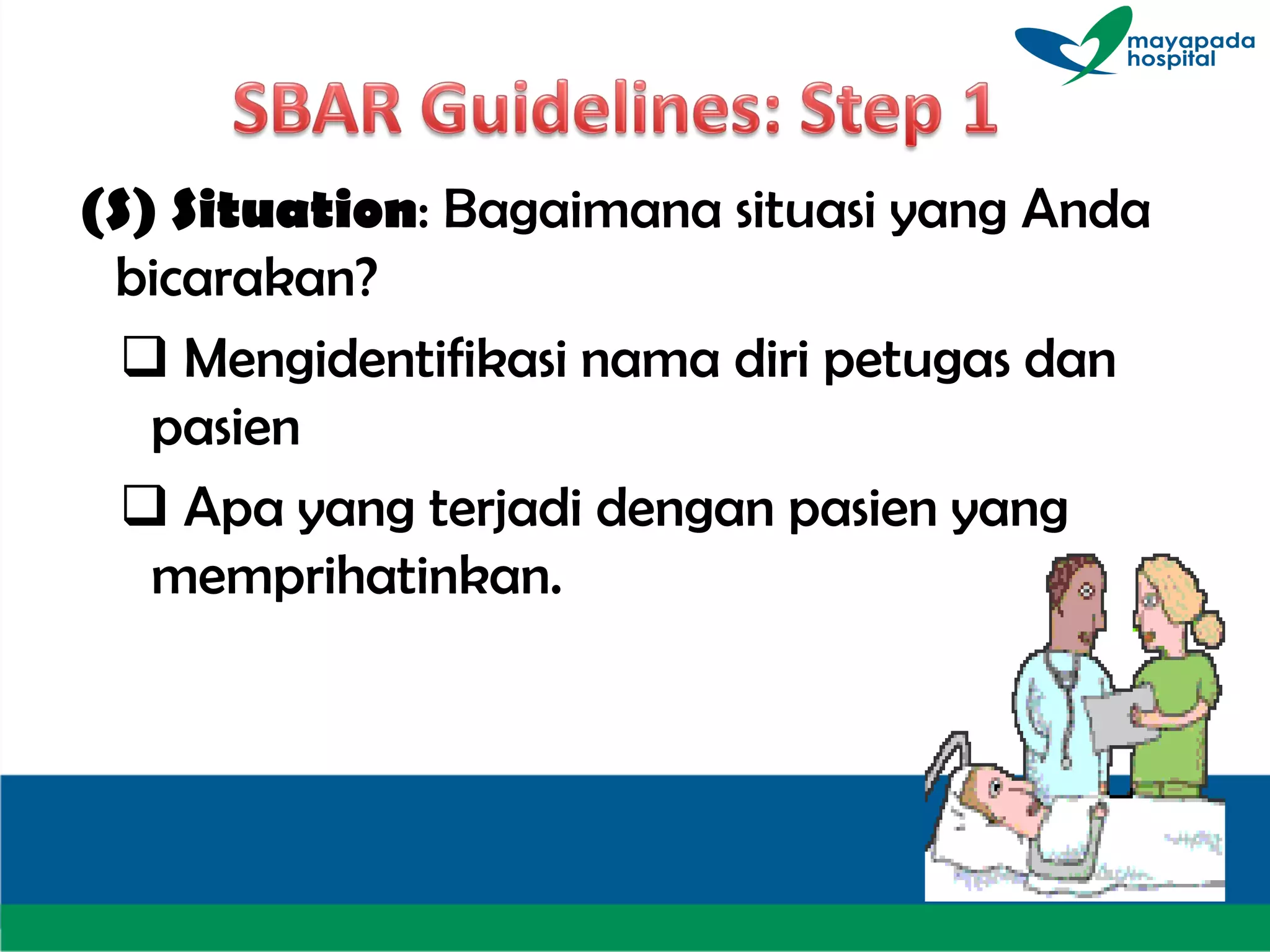 Komunikasi efektif SBAR_Dewi Ratna Sari_2013 | PDF