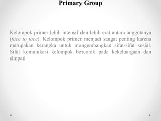 Komunikasi Kelompok | PPTX