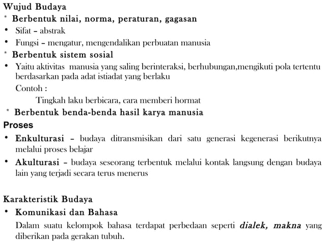 Komunikasi lintas budaya | PPT