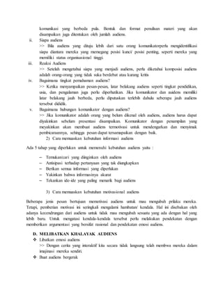 Komunikasi lisan (Komunikasi Bisnis) | DOCX