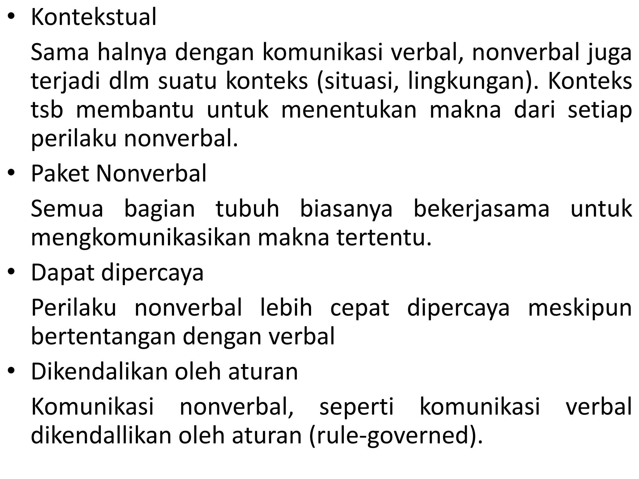 Komunikasi non verbal | PPTX