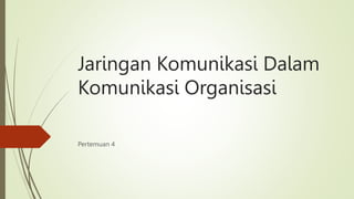 Komunikasi Organisasi Pertemuan 4.pptx