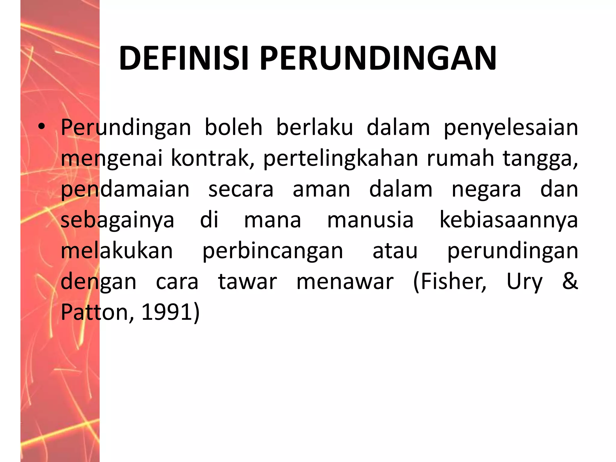 Komunikasi perundingan | PPTX