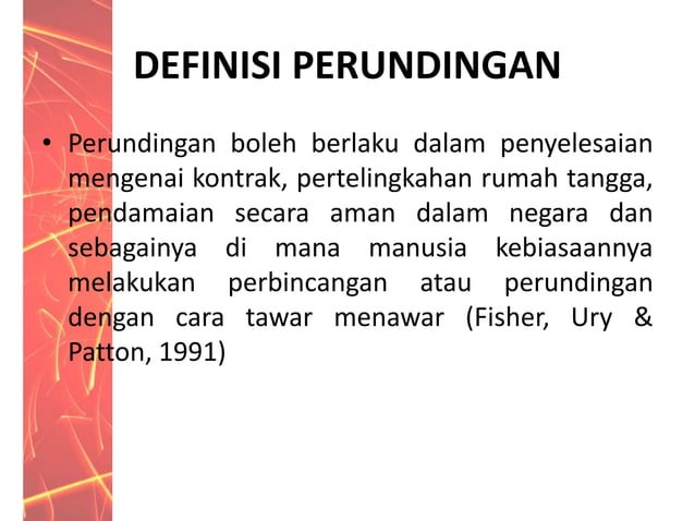 Komunikasi perundingan | PPT