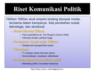 Komunikasi politik | PPTX