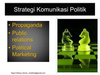 Komunikasi politik | PPTX