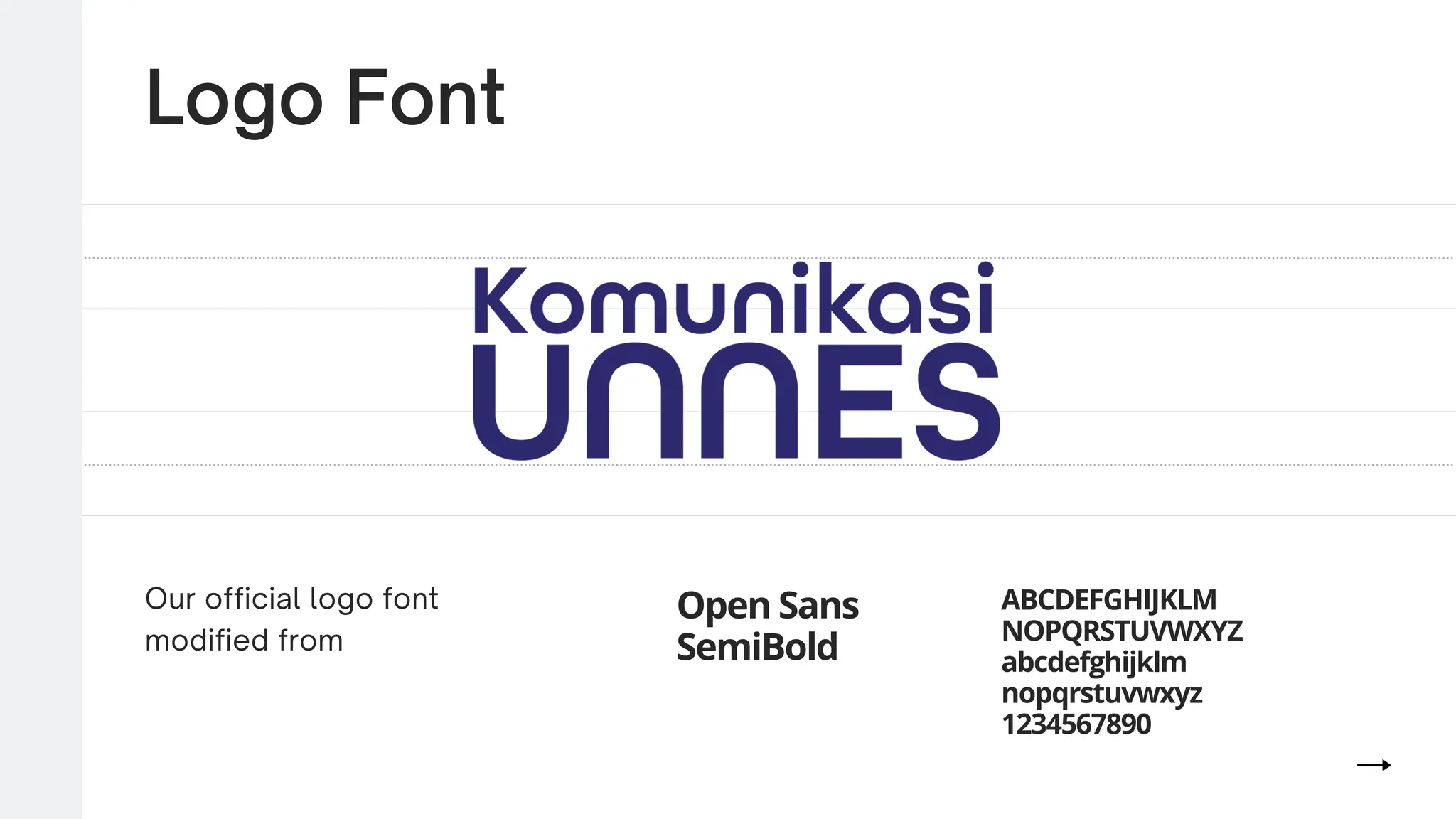 New Komunikasi UNNES Logo Guidelines 2024 | PPT