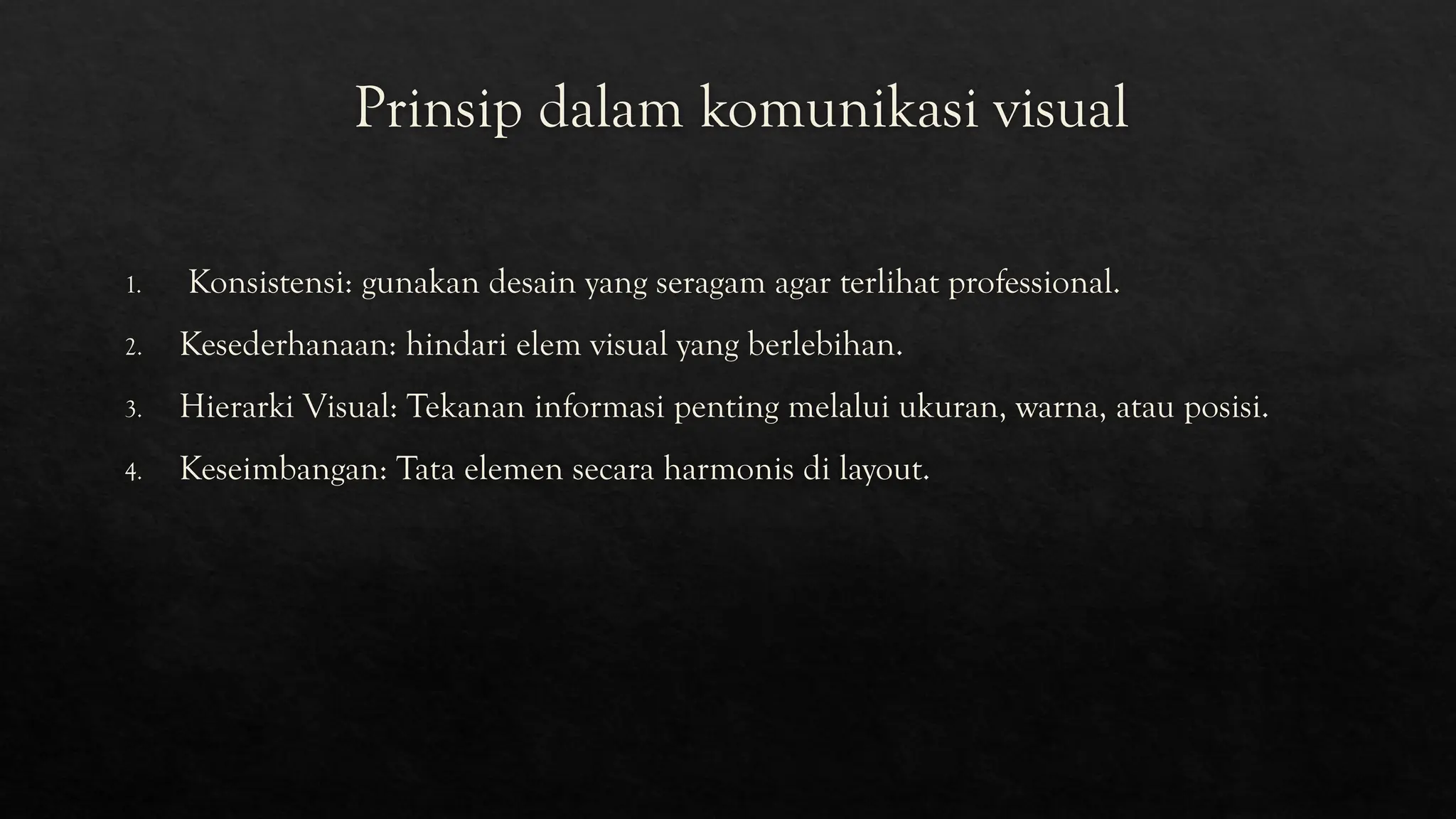 Komunikasi visual manajemen bisnis modern | PPTX