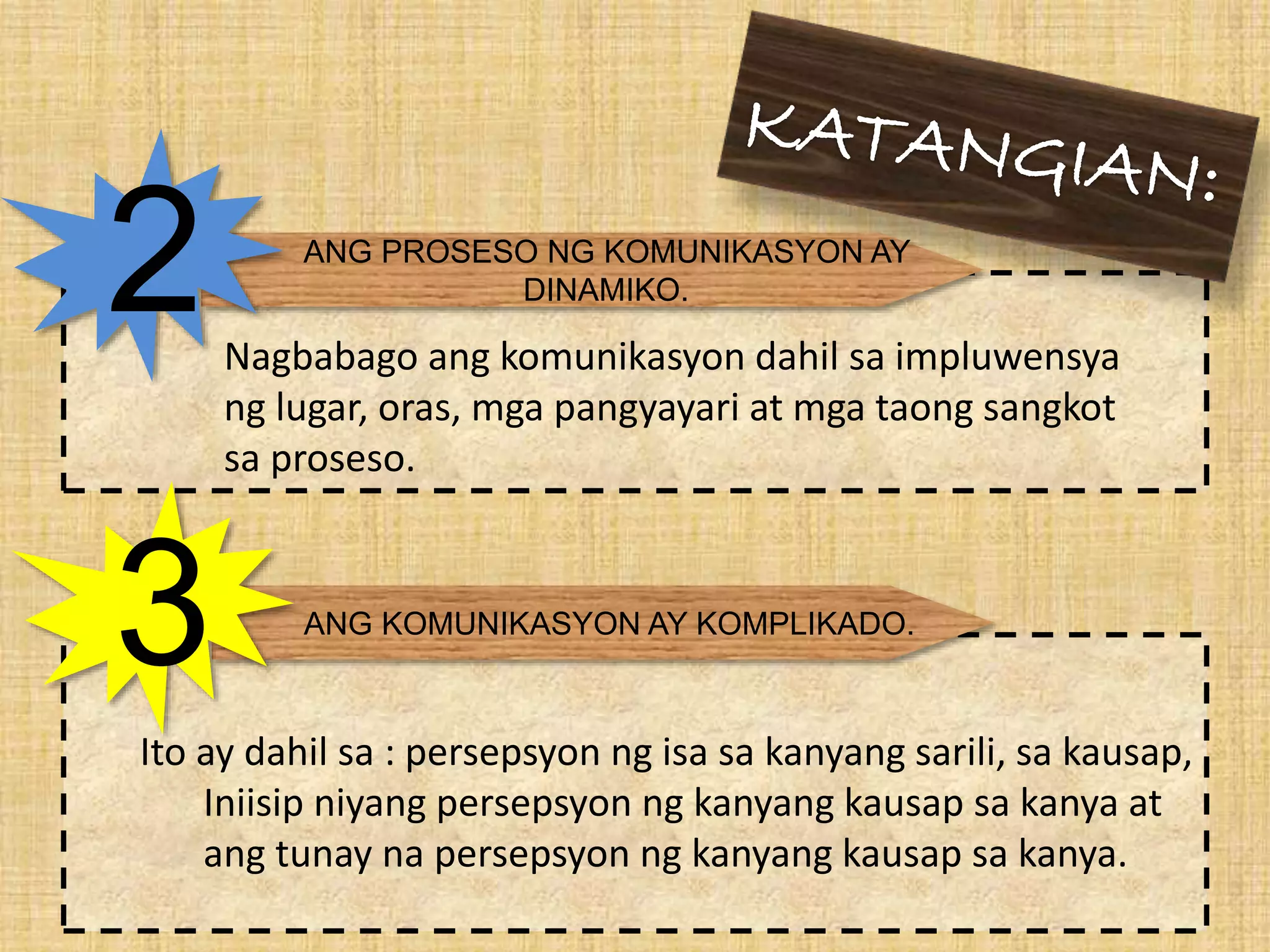 Komunikasyon - Akademikong Filipino tungo sa Epektibong Komunikasyon | PPTX