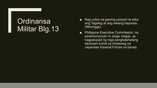 Kasaysayan ng Wikang Pambansa | PPTX