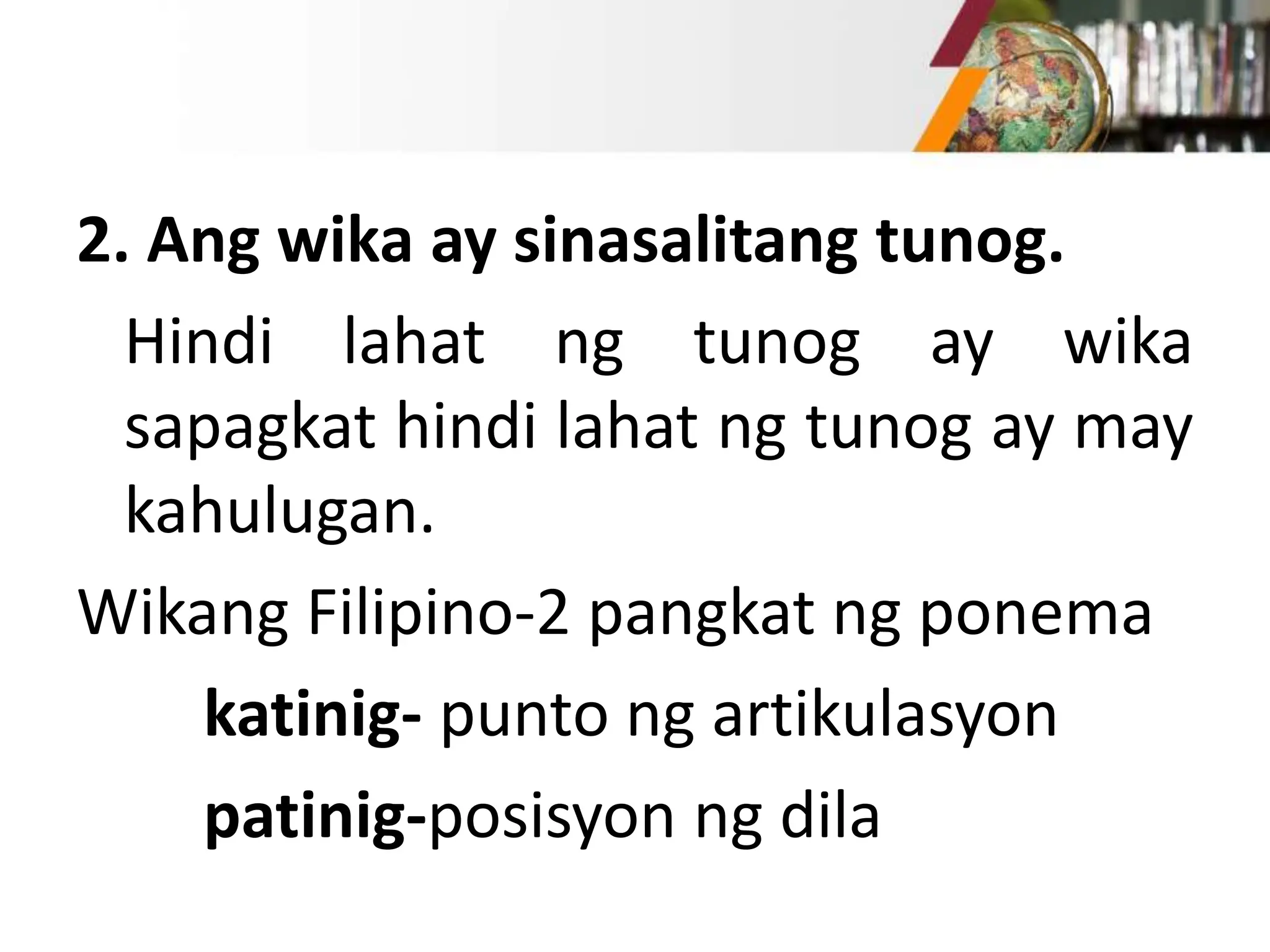 Komunikasyon at Pananaliksik sa Wika at Kulturang Pilipino.(mula sa ...