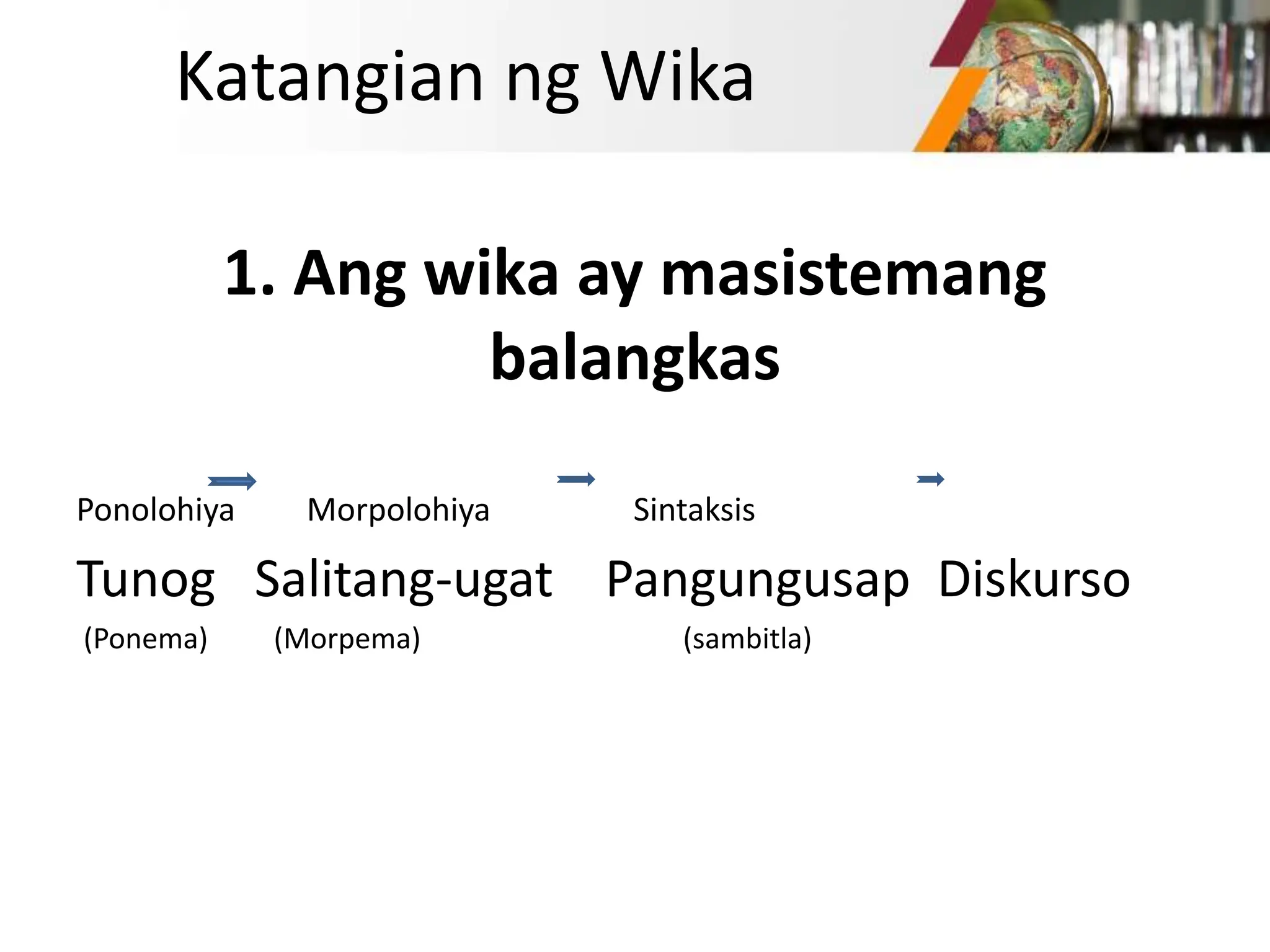 Komunikasyon at Pananaliksik sa Wika at Kulturang Pilipino.(mula sa ...