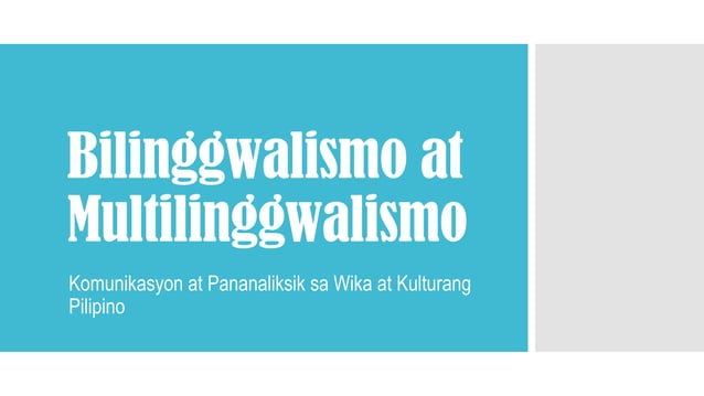 Komunikasyon at Pananaliksik sa Wika at Kulturang Pilipino ...