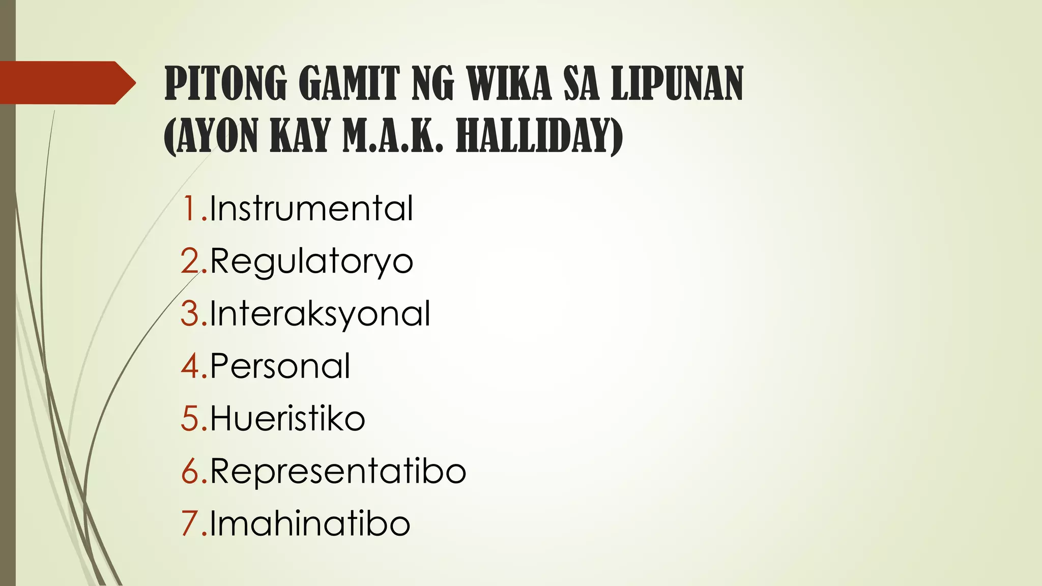 Komunikasyon at Pananaliksik sa Wika at Kulturang Pilipino - Gamit ng ...