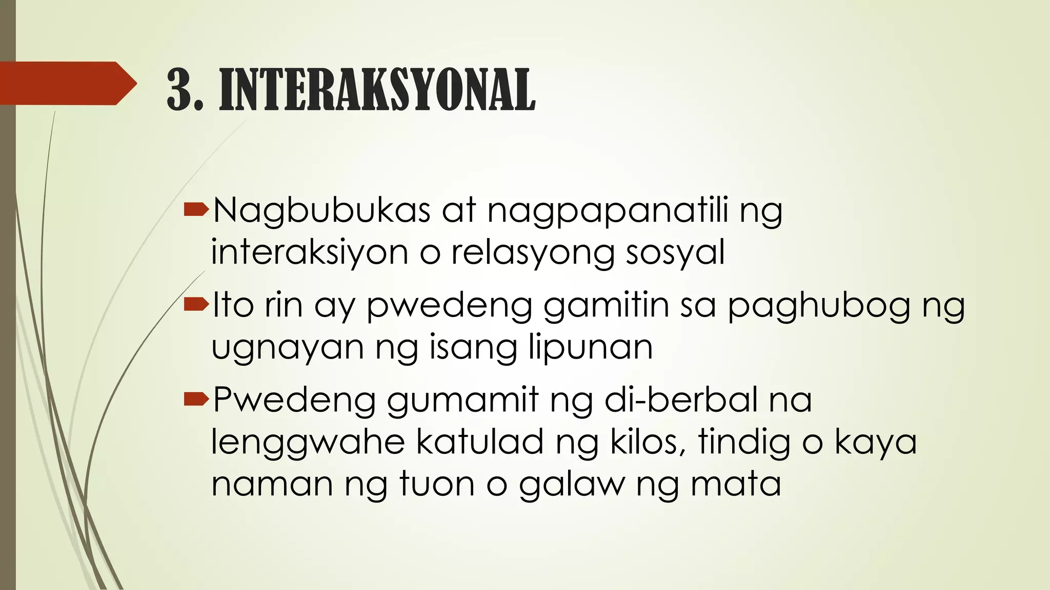 Komunikasyon at Pananaliksik sa Wika at Kulturang Pilipino - Gamit ng ...