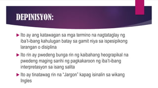 Komunikasyon at Pananaliksik sa Wika at Kulturang Pilipino - Register ...