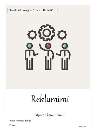 Reklamat, mjetet e komunikimit | PDF