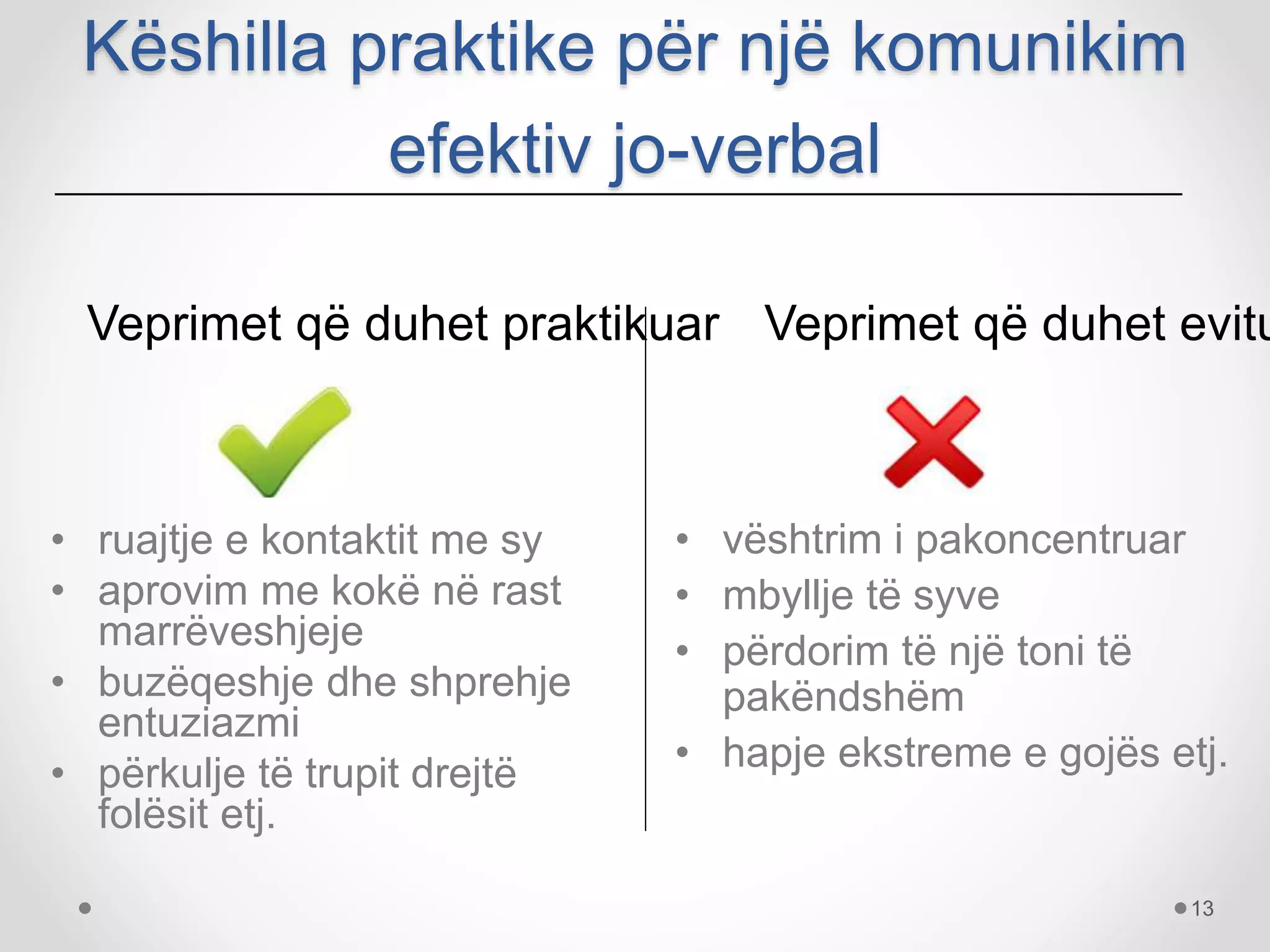 Komunikimi jo verbal | PPTX