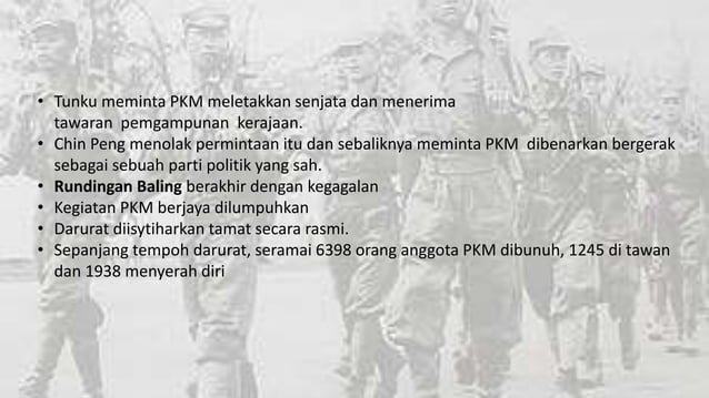 Parti Komunis Malaya (Pengajian Malaysia) | PPTX