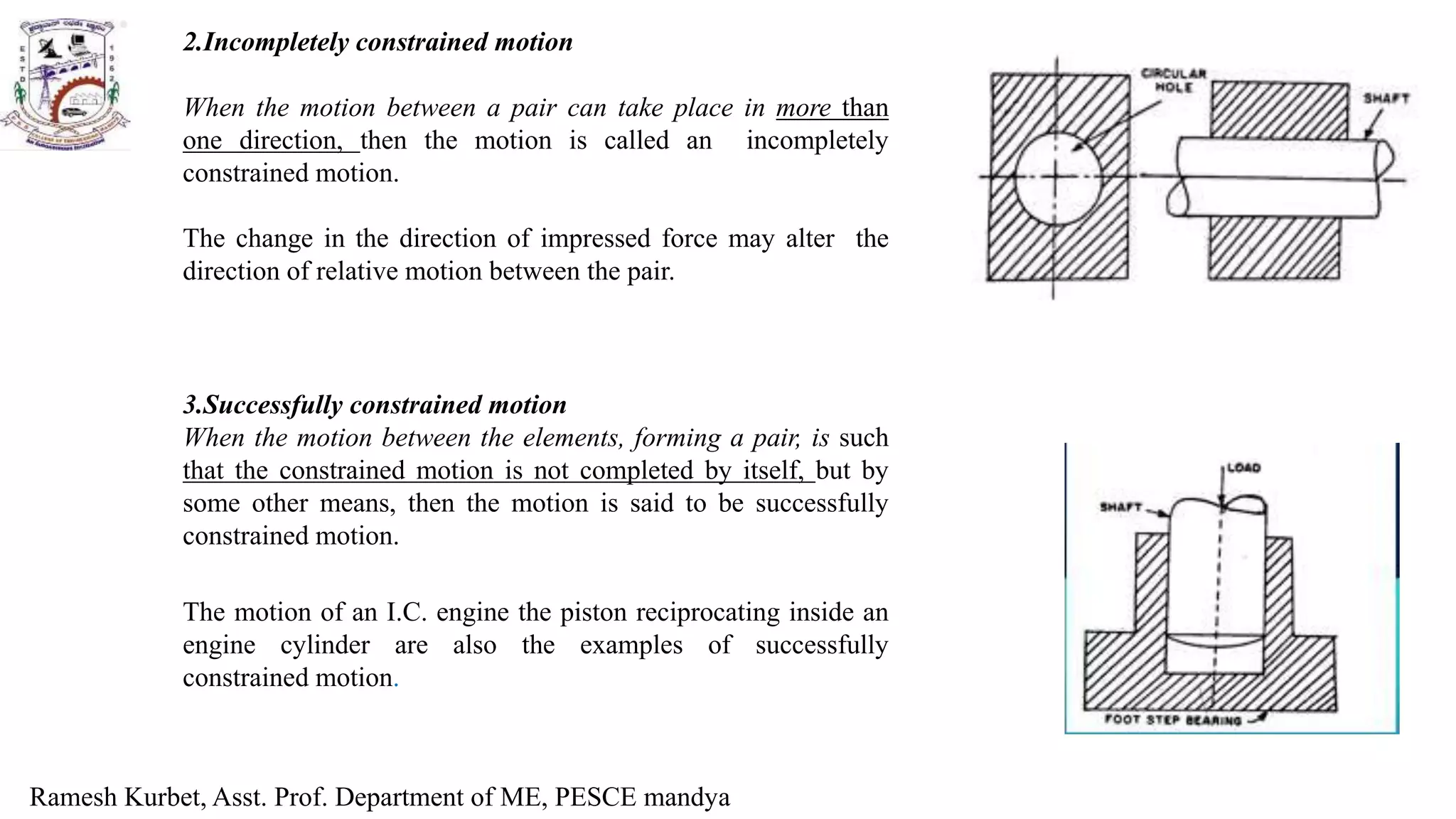 Kinematics of Machinery | PPTX