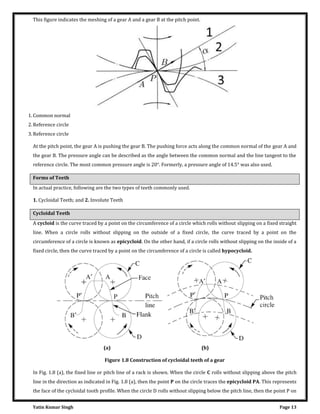 Gears and Gear Trains | PDF